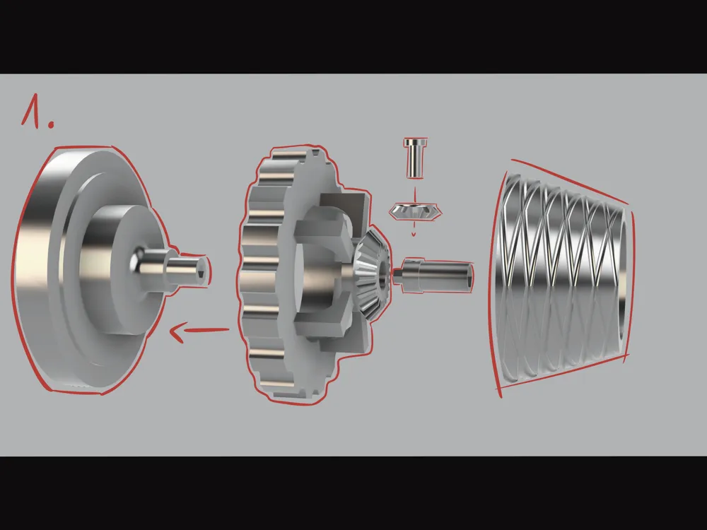 Mechanical Christmas Tree - Free 3D Print Model - MakerWorld