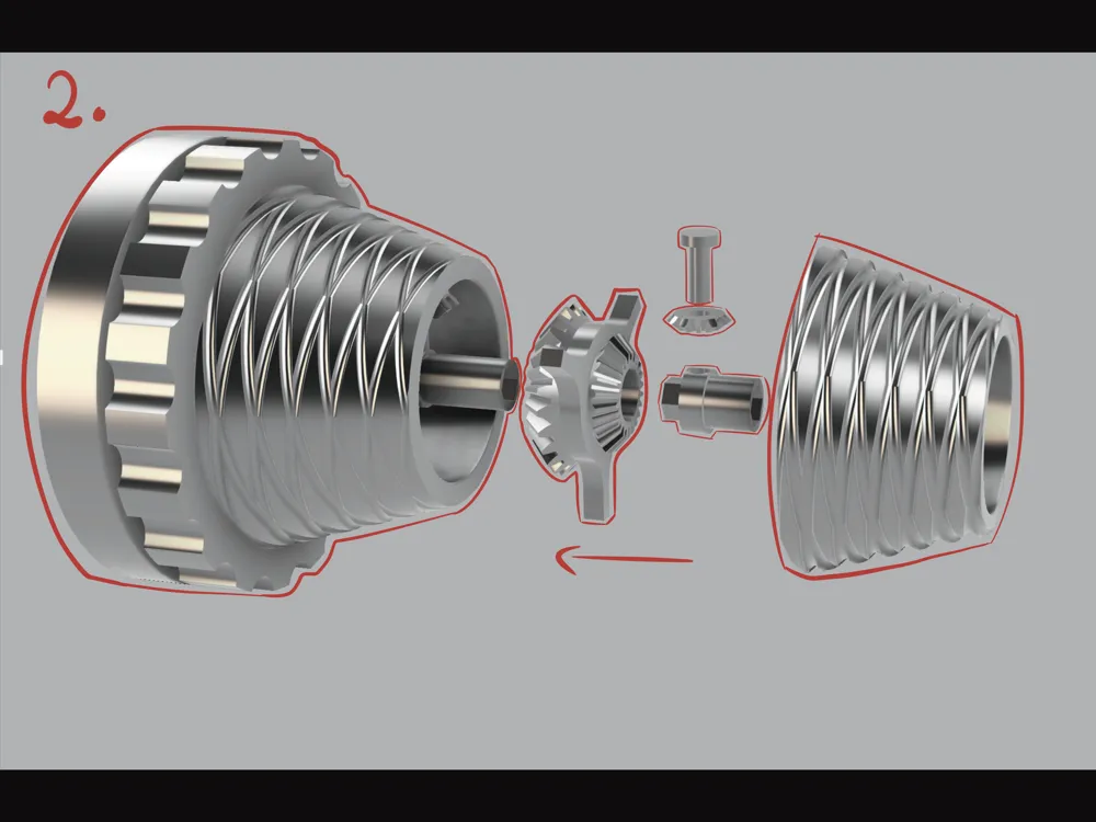 Mechanical Christmas Tree - Free 3D Print Model - MakerWorld
