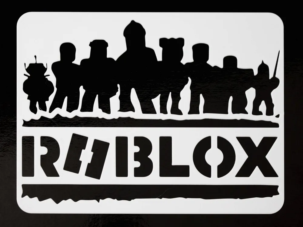Roblox Stencil by Contesta MakerWorld: Download Free 3D Models