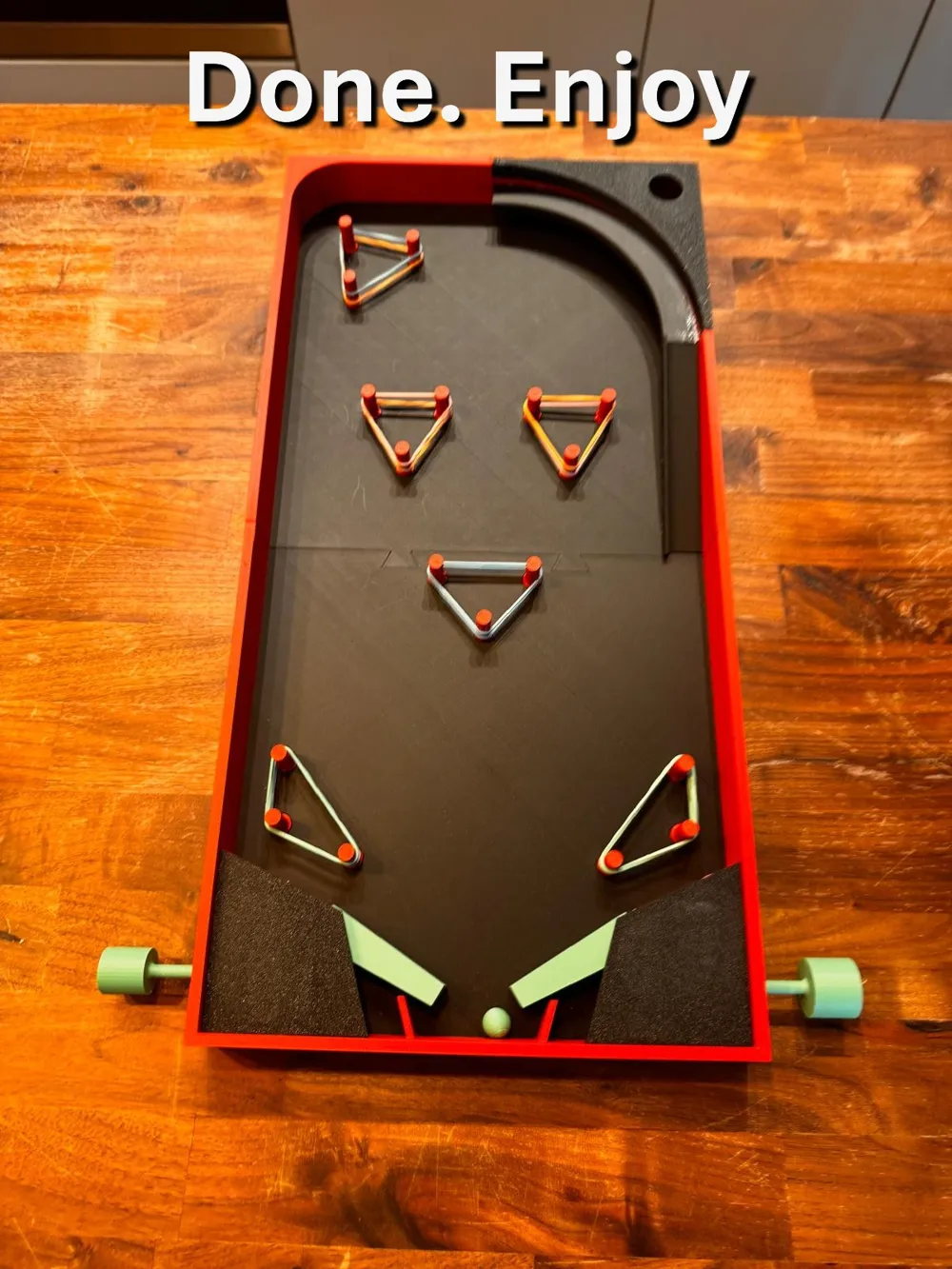 Mini Desk Pinball - Free 3D Print Model - MakerWorld