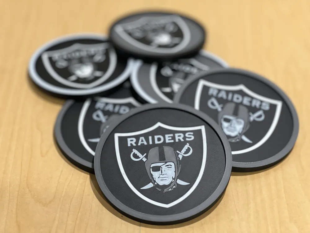 Raiders Coaster by BigJoe Prints MakerWorld: Download Free 3D Models