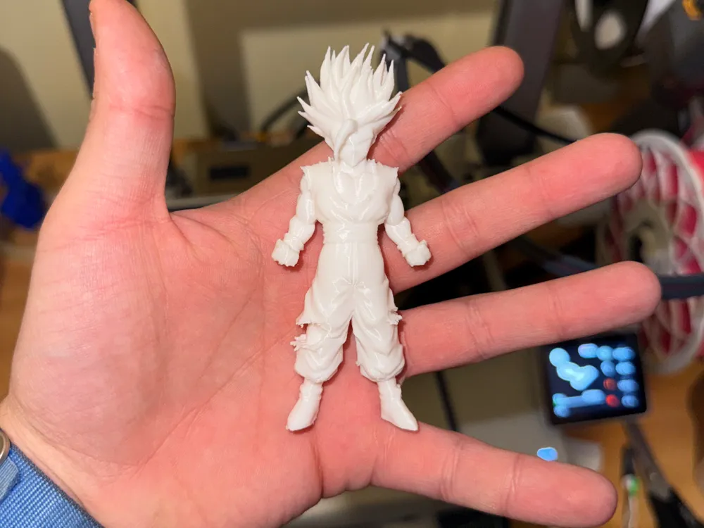 Gohan Super Saiyan 2–Dragon Ball Fan Art Figurine - Free 3D Print Model ...