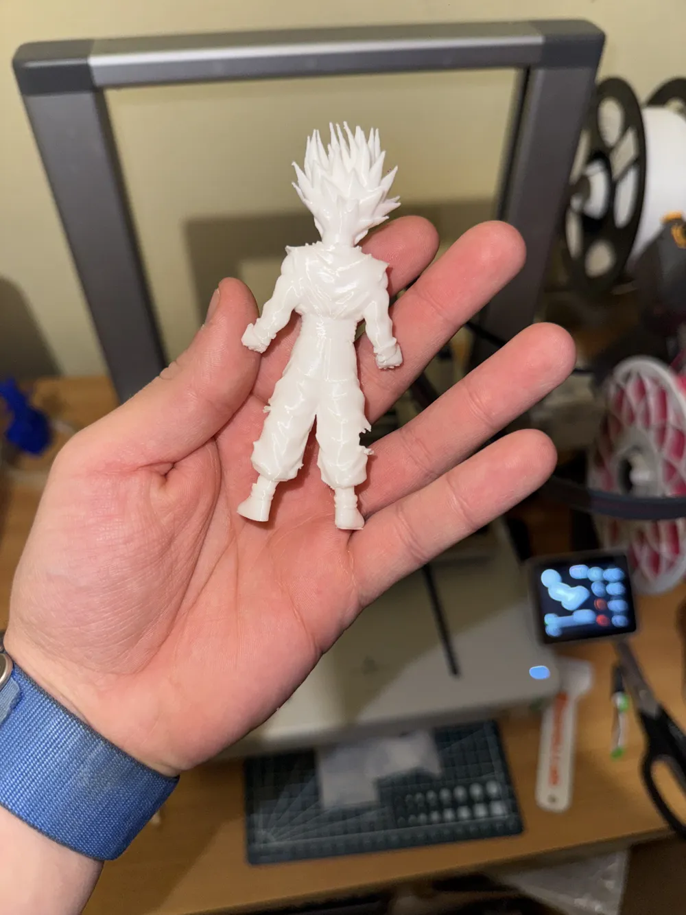Gohan Super Saiyan 2–Dragon Ball Fan Art Figurine - Free 3D Print Model ...