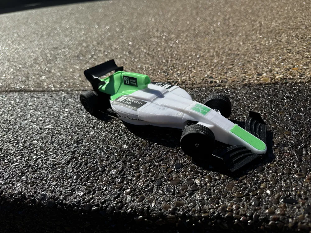 Mini F1 Rc car (cyberbrick) by printer forge MakerWorld: Download Free ...