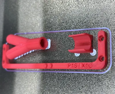 Bambu Lab "short" Y-Splitter for X1C 10mm Shared by AnsgarOdinson ...