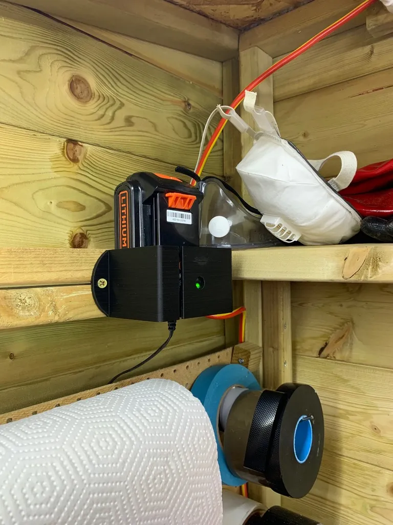 Black and Decker BL1518 Battery & Charger Wall Mount by ...