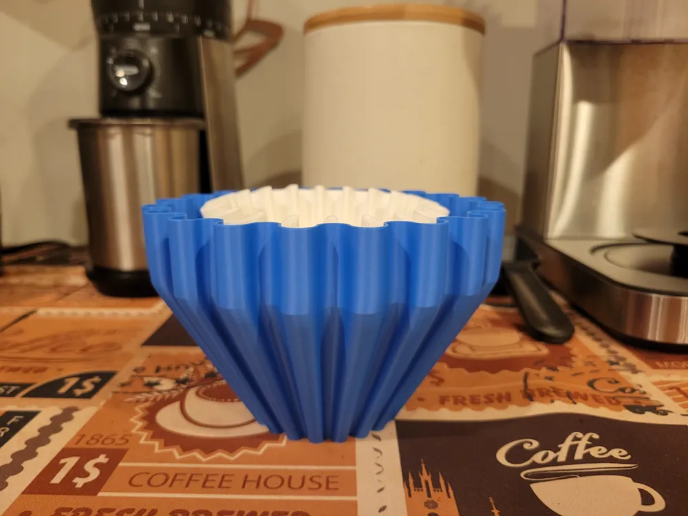 Coffee Filter Holder - Small by Will MakerWorld: Download Free 3D Models