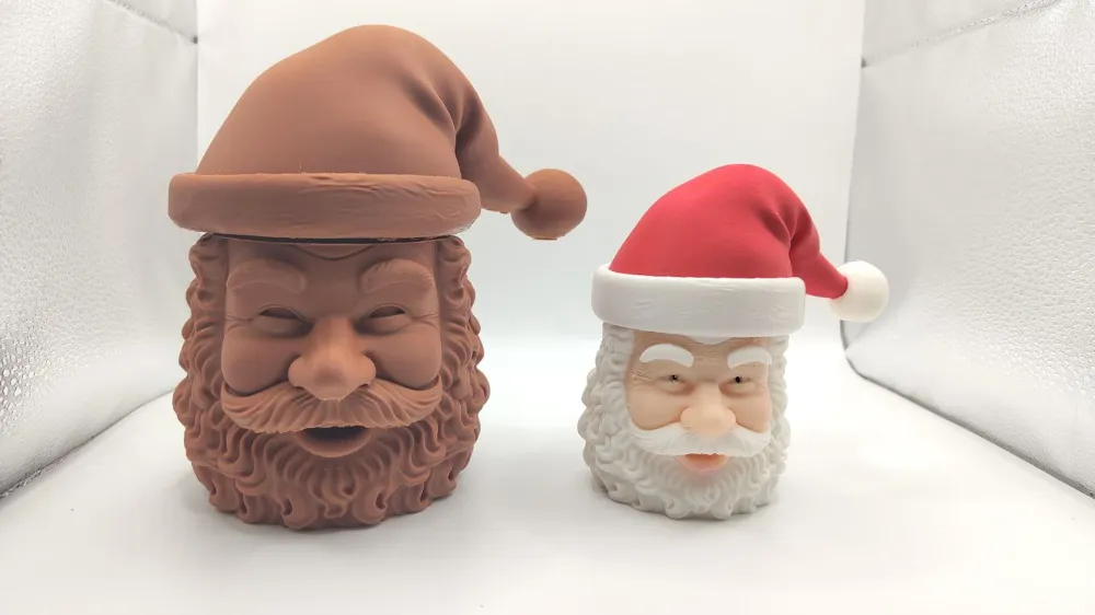 Santa's Candy Jar - Free 3D Print Model - MakerWorld