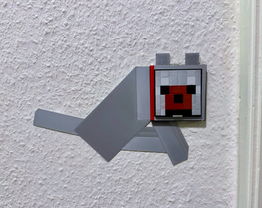 Minecraft Light Switch Covers - Pixel Heroes by Zip3D MakerWorld ...