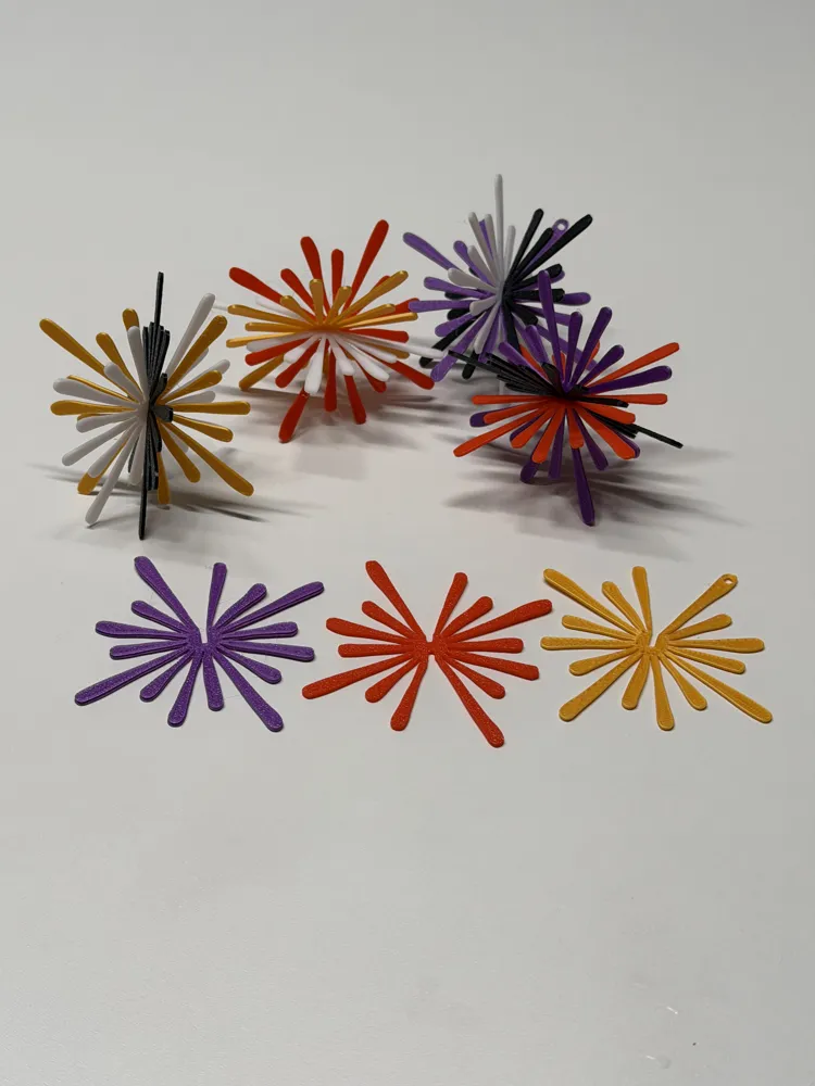 Fireworks 2026 Decoration - Free 3D Print Model - MakerWorld