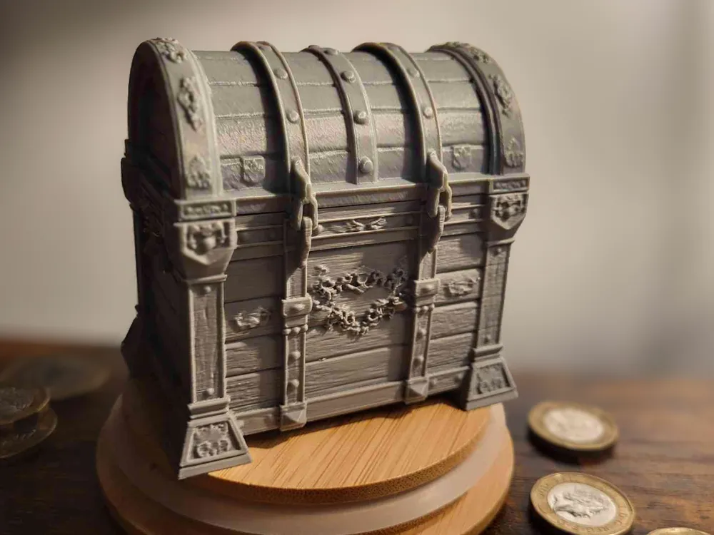 DnD Openable Ornate Treasure Chest by Jonparrish3D MakerWorld: Download ...