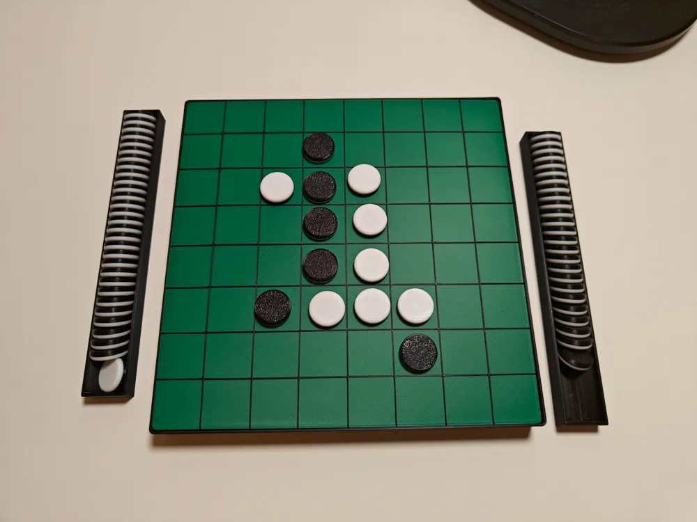 Portable Othello (Reversi) Modern design with box - Free 3D Print Model ...