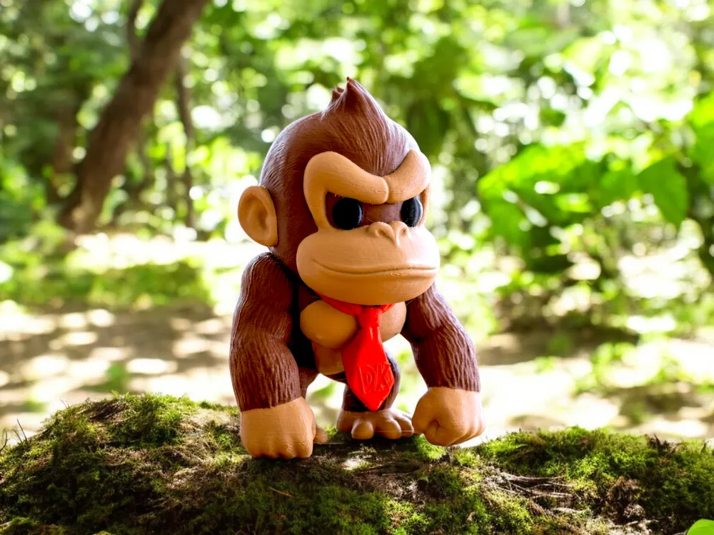 Donkey Kong Keuchain - Free 3D Print Model - MakerWorld