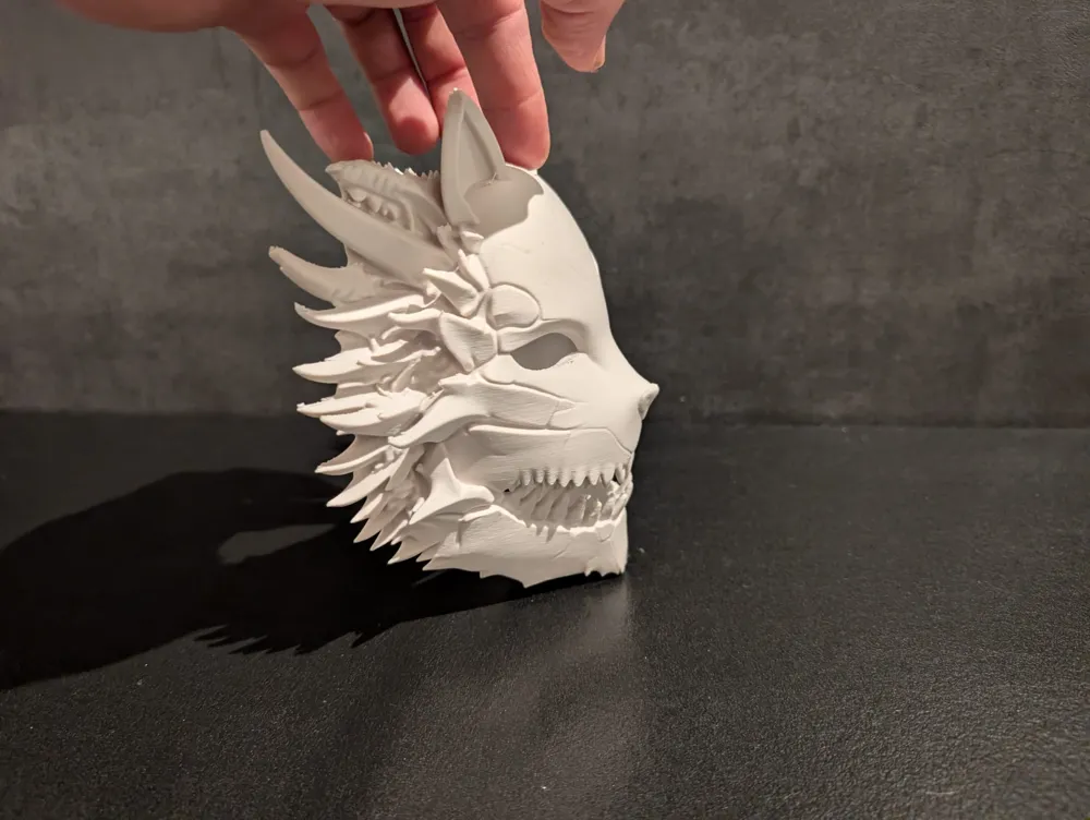 ANBU Dragon mask - Free 3D Print Model - MakerWorld