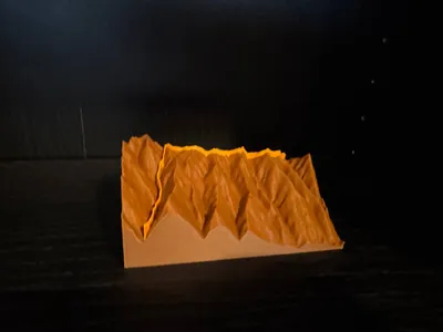 Create Custom 3D Routes from GPX & Maps - Free 3D Print Model - MakerWorld