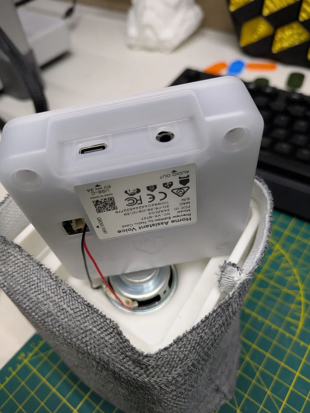 Home Assistant Voice PE - Fabric Enclosure by lordjustice17 MakerWorld ...