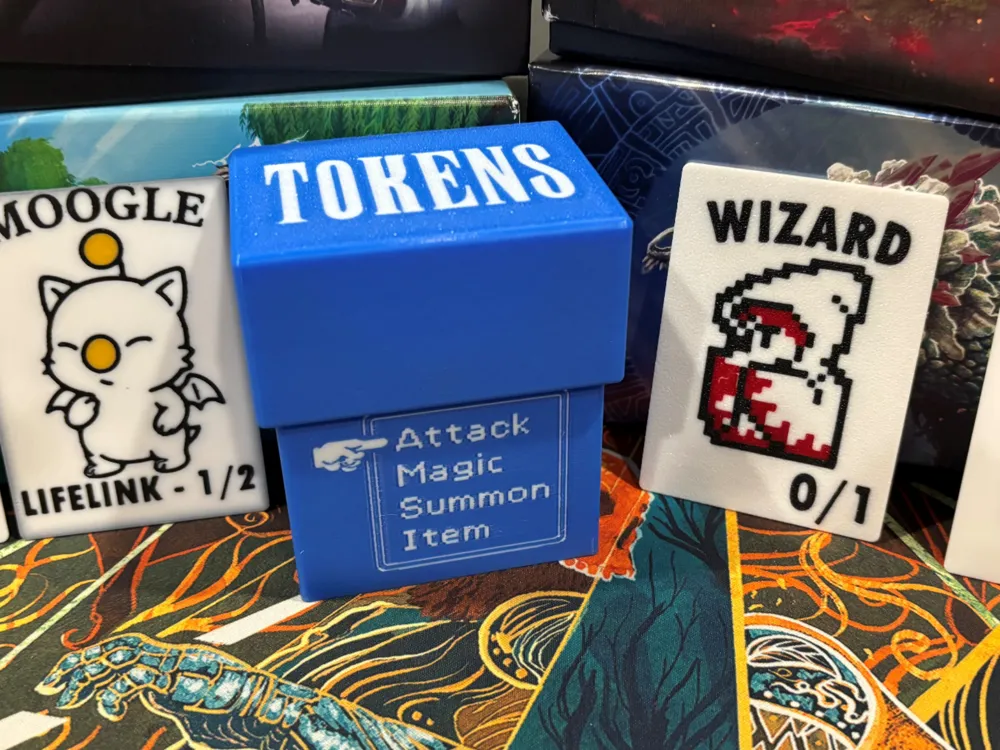 Magic: The Gathering Final Fantasy Token Box by Magic and Magic ...