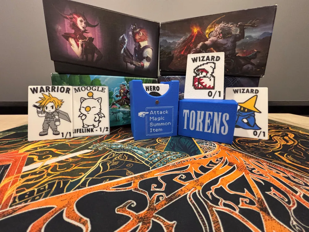 Magic: The Gathering Final Fantasy Token Box by Magic and Magic ...