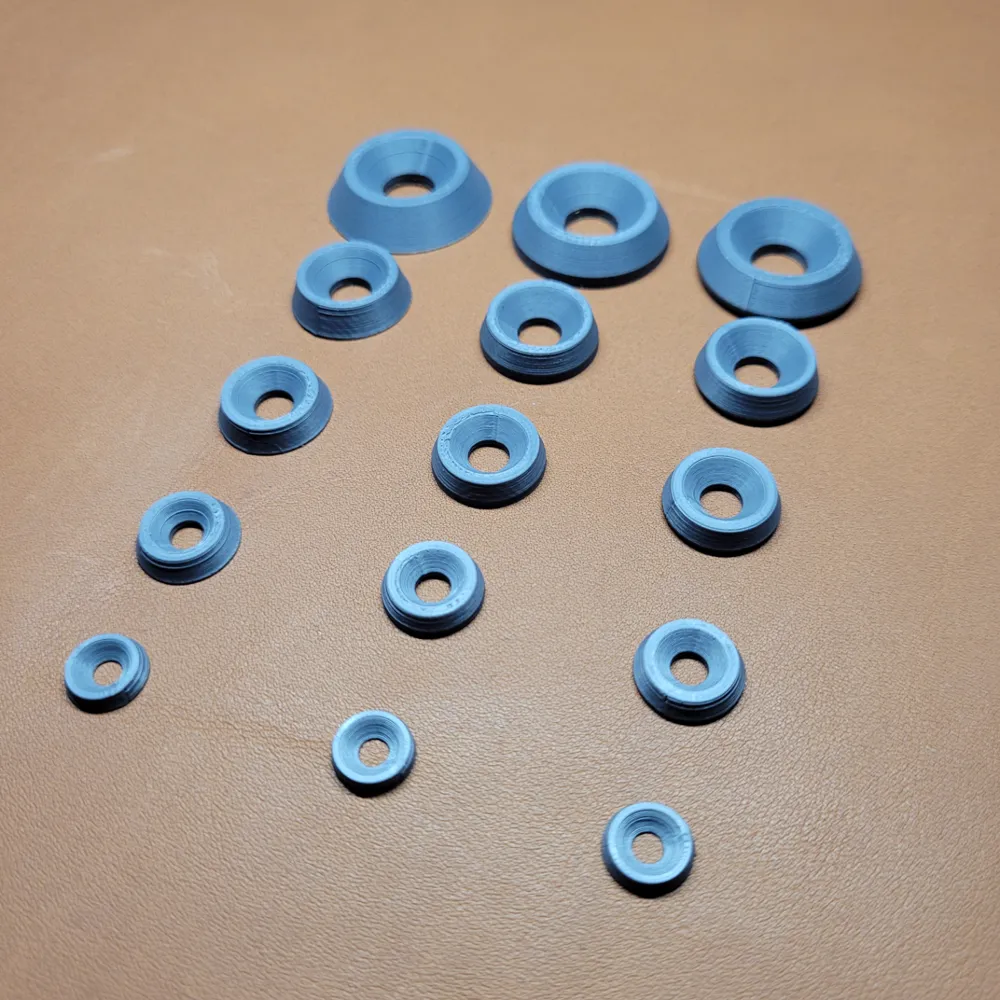 Conical Washers Metric (M3 / M4 / M5 / M6 / M8) - Free 3D Print Model ...