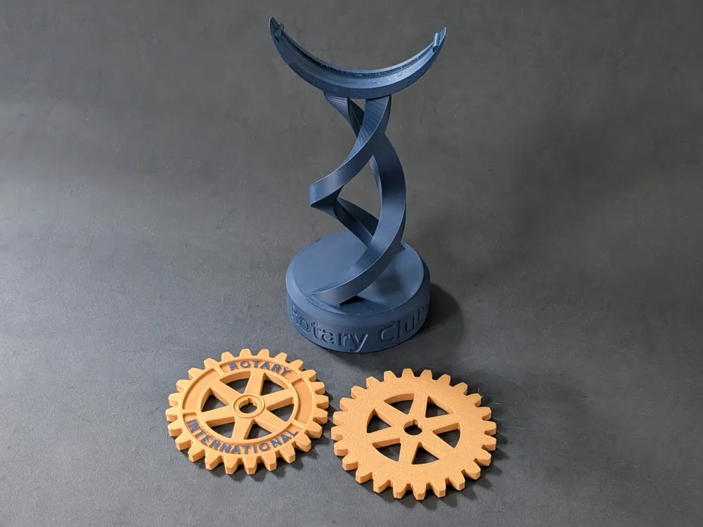Rotary Club Trophy Statuette with secret - 30cm by jakadels MakerWorld ...