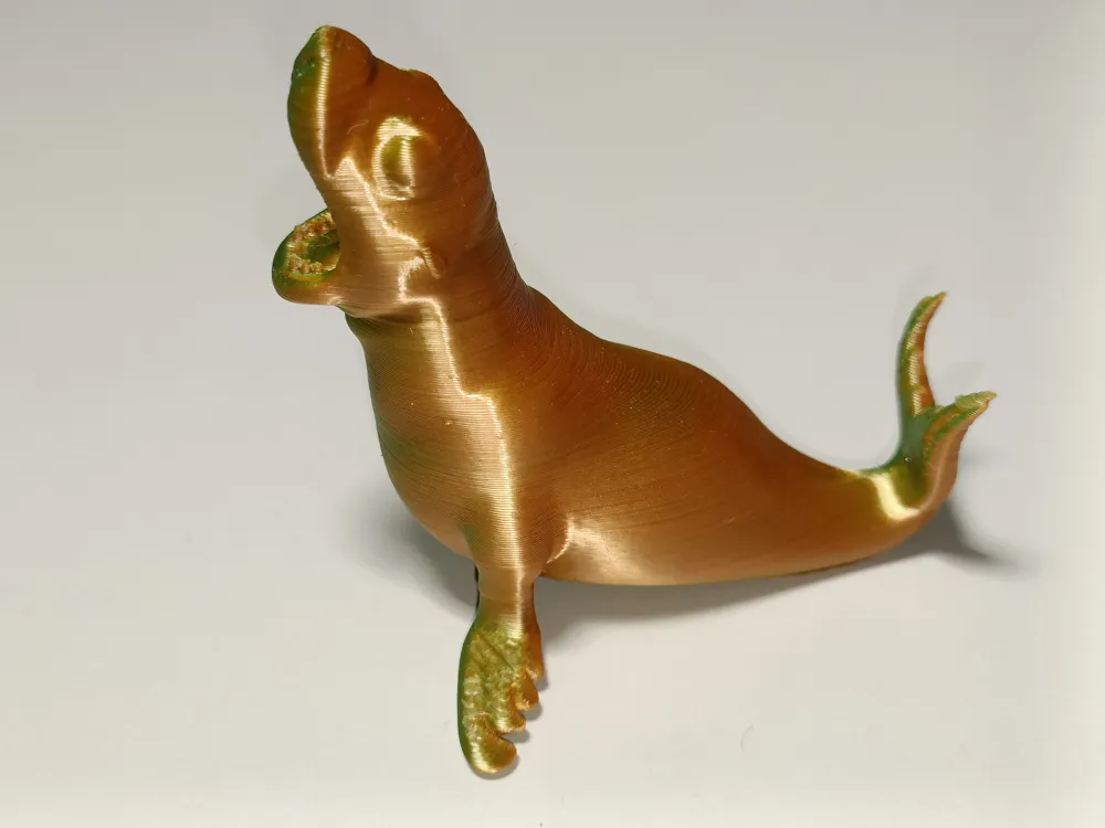 Playful Barking Sea Lion Figure - Free 3D Print Model - MakerWorld