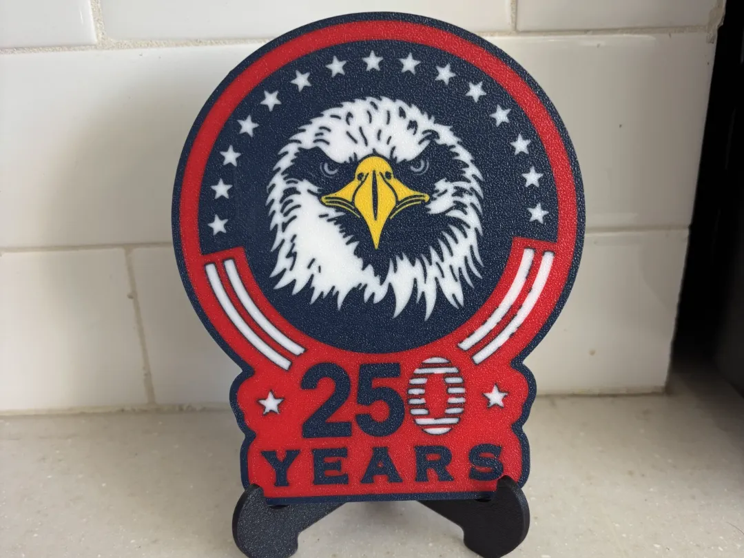 Eagle 250 Sign - Free 3D Print Model - MakerWorld