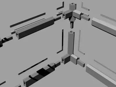 Printable (modular) 3D-printer (A1) enclosure V.2 by Rockel83 ...