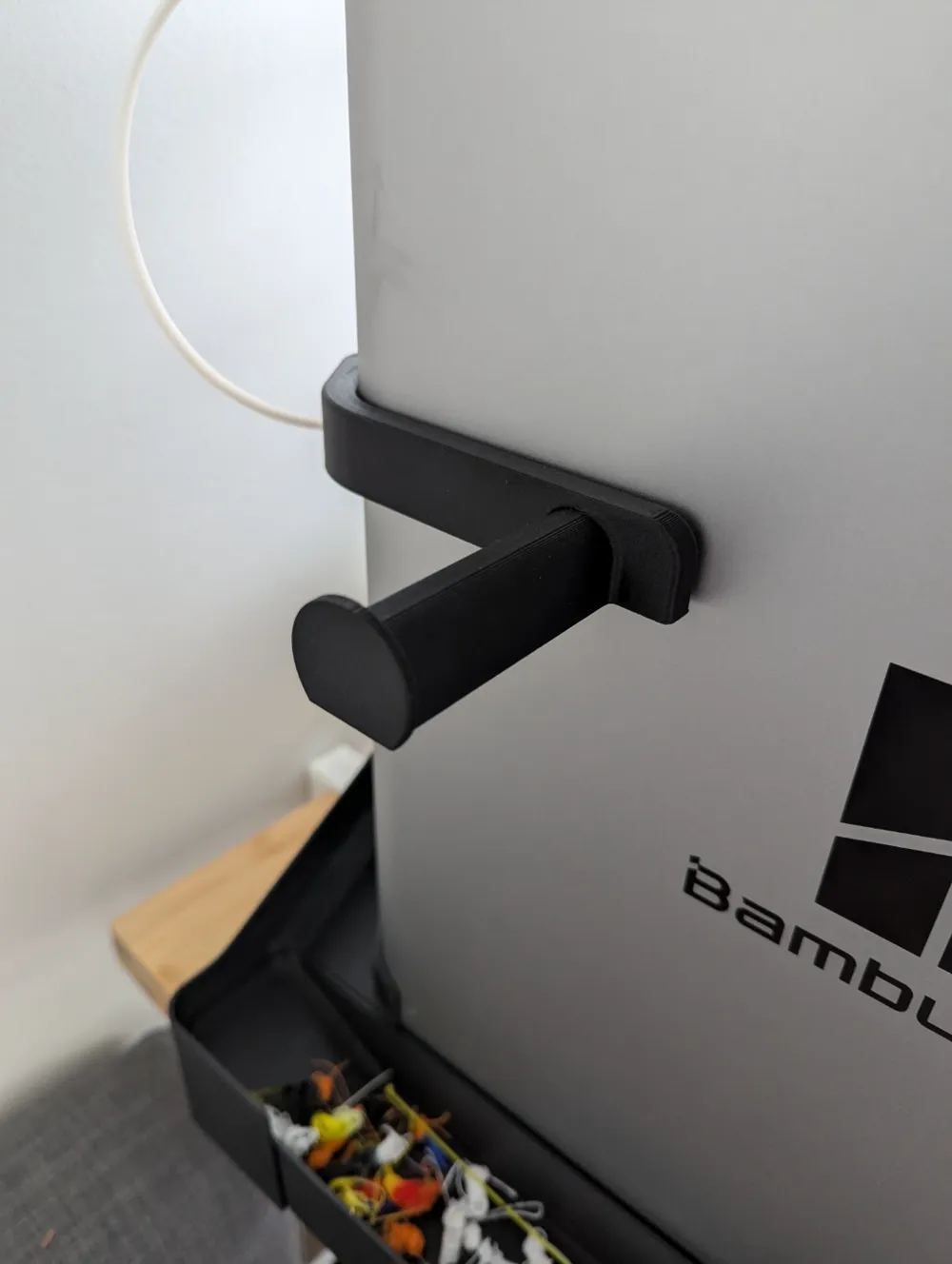 Basic Spool Holder for X1C|P1P|P1S - Easy Install - Free 3D Print Model ...