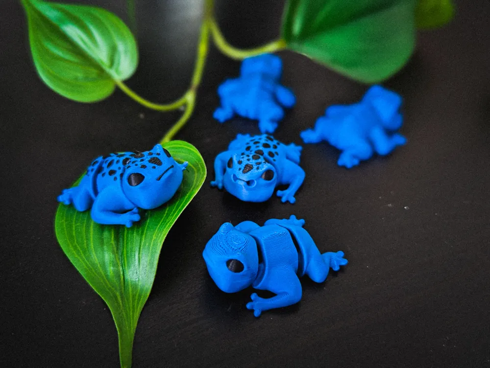 Flexi Frog by Symbiance MakerWorld: Download Free 3D Models