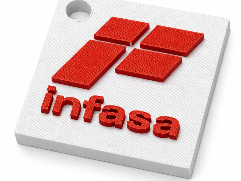 Infasa 2.5cm 钥匙扣 - 免费 3D 打印模型 - MakerWorld