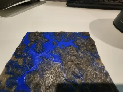 Topographical Map of Rangeley Lakes Region Maine by Clockwisemama ...