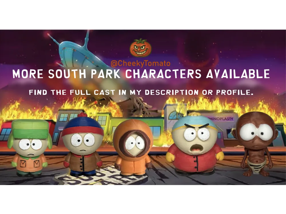 Eric Cartman – South Park DeskBuddy by CheekyTomato MakerWorld ...