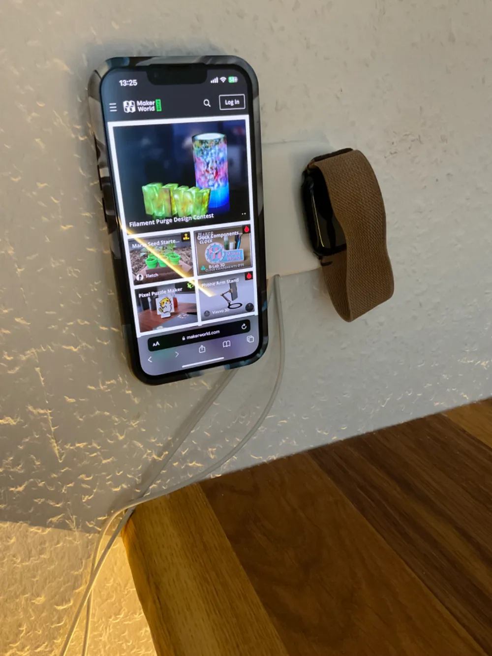 Dual MagSafe Wallmount / Nightstand by Jonackez - MakerWorld