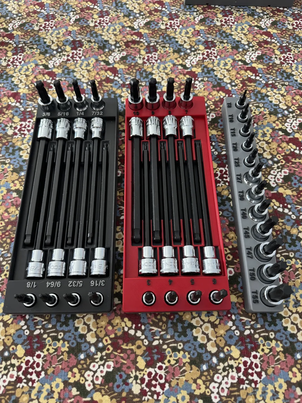 Icon Modular Allen/Torx Socket Organizers- Style 3 - Free 3D Print ...