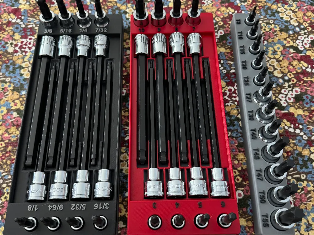 Icon Modular Allen/Torx Socket Organizers- Style 3 - Free 3D Print ...