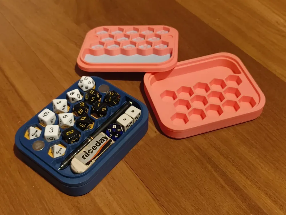 DnD Dice box & pencil case (TTRPG) by Calcetin - MakerWorld