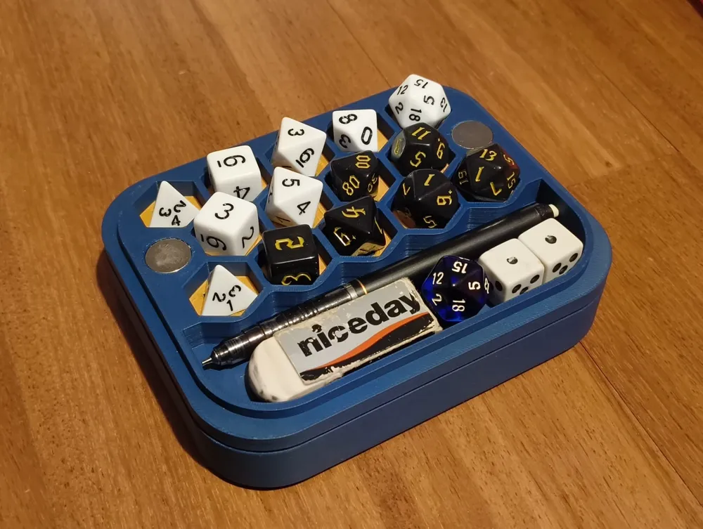 DnD Dice box & pencil case (TTRPG) by Calcetin - MakerWorld