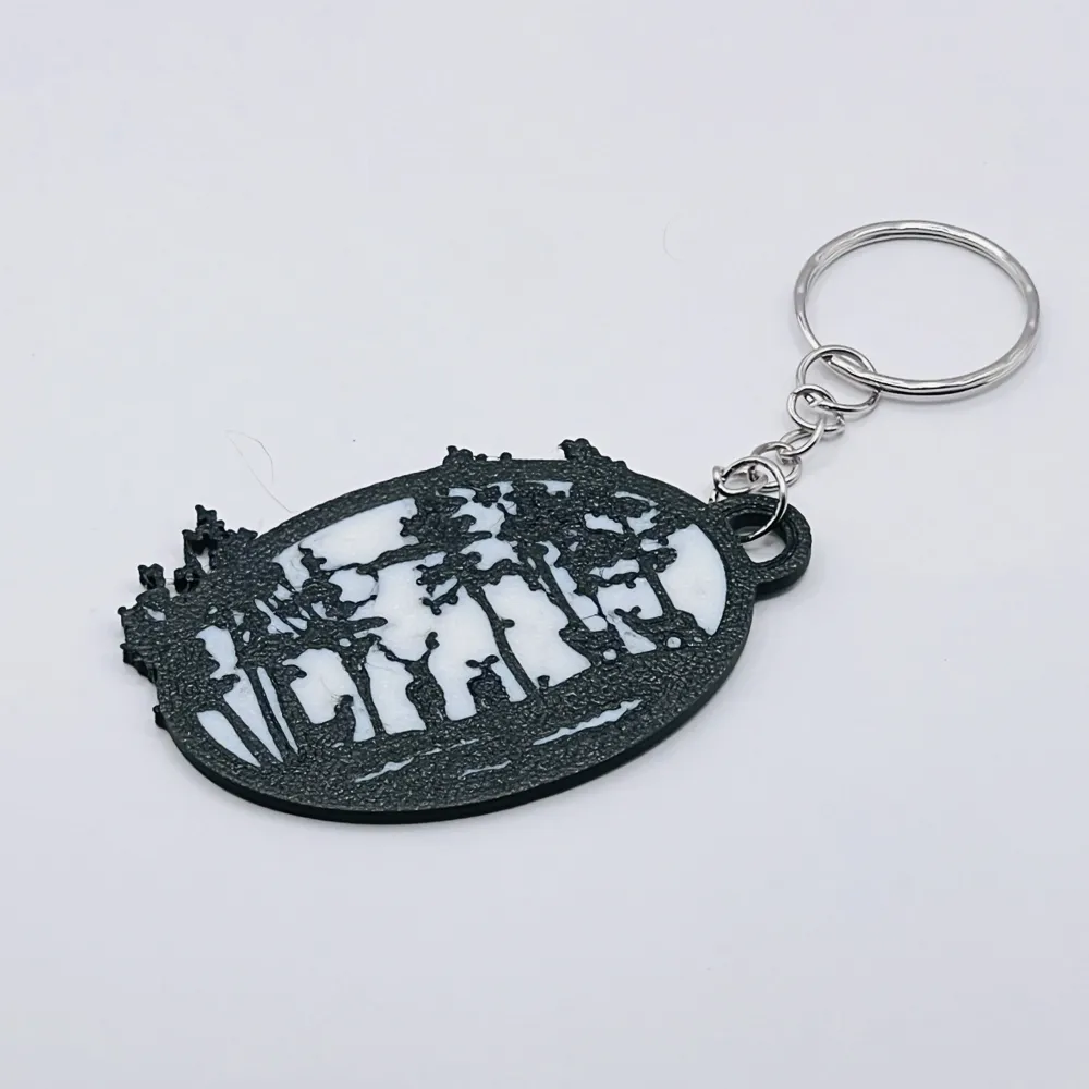 Landscape Keyring by Mats3DPrints - MakerWorld