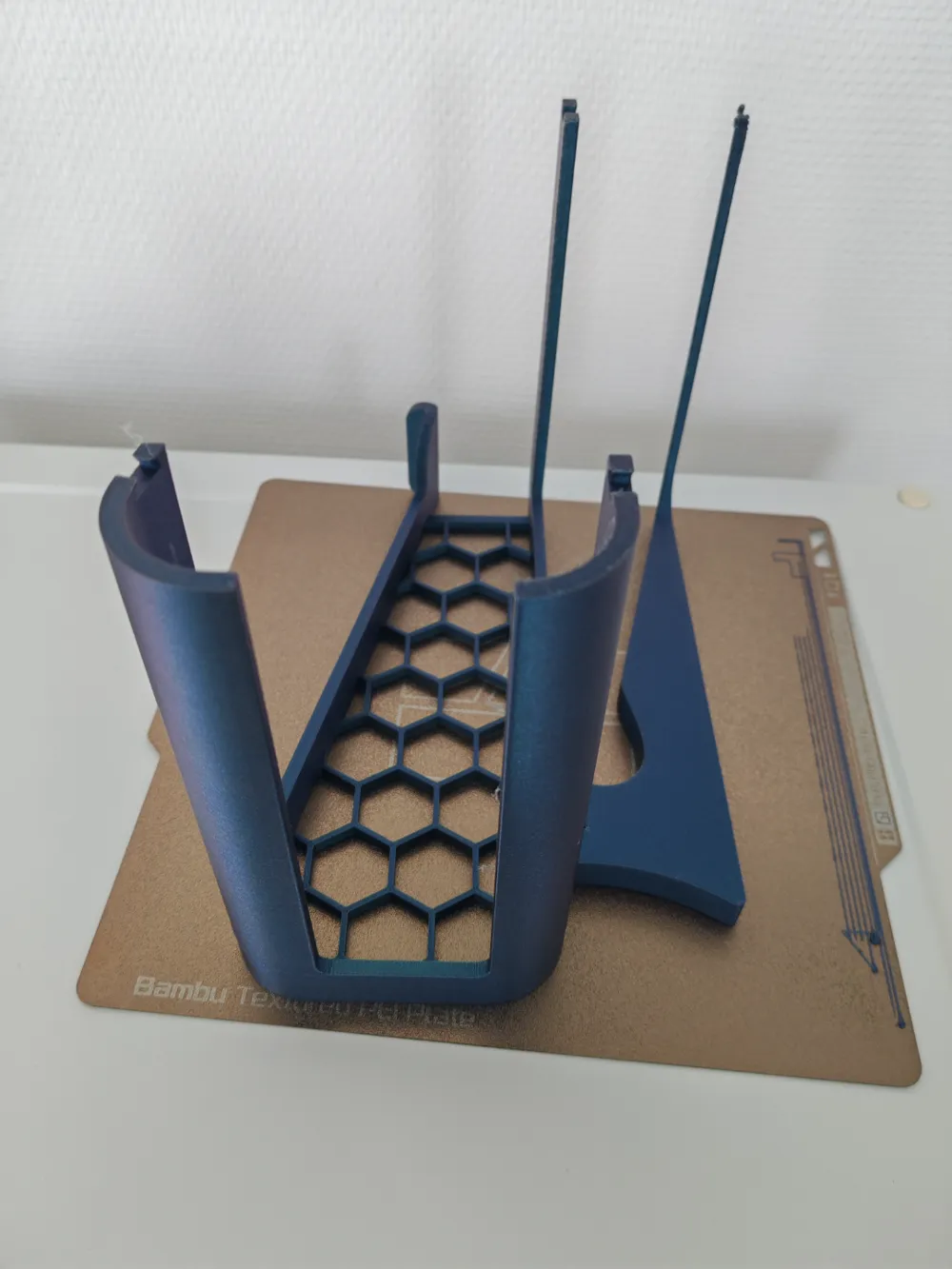 Elevated Laptop Stand with Drawer Remixed by GregO MakerWorld: Download ...