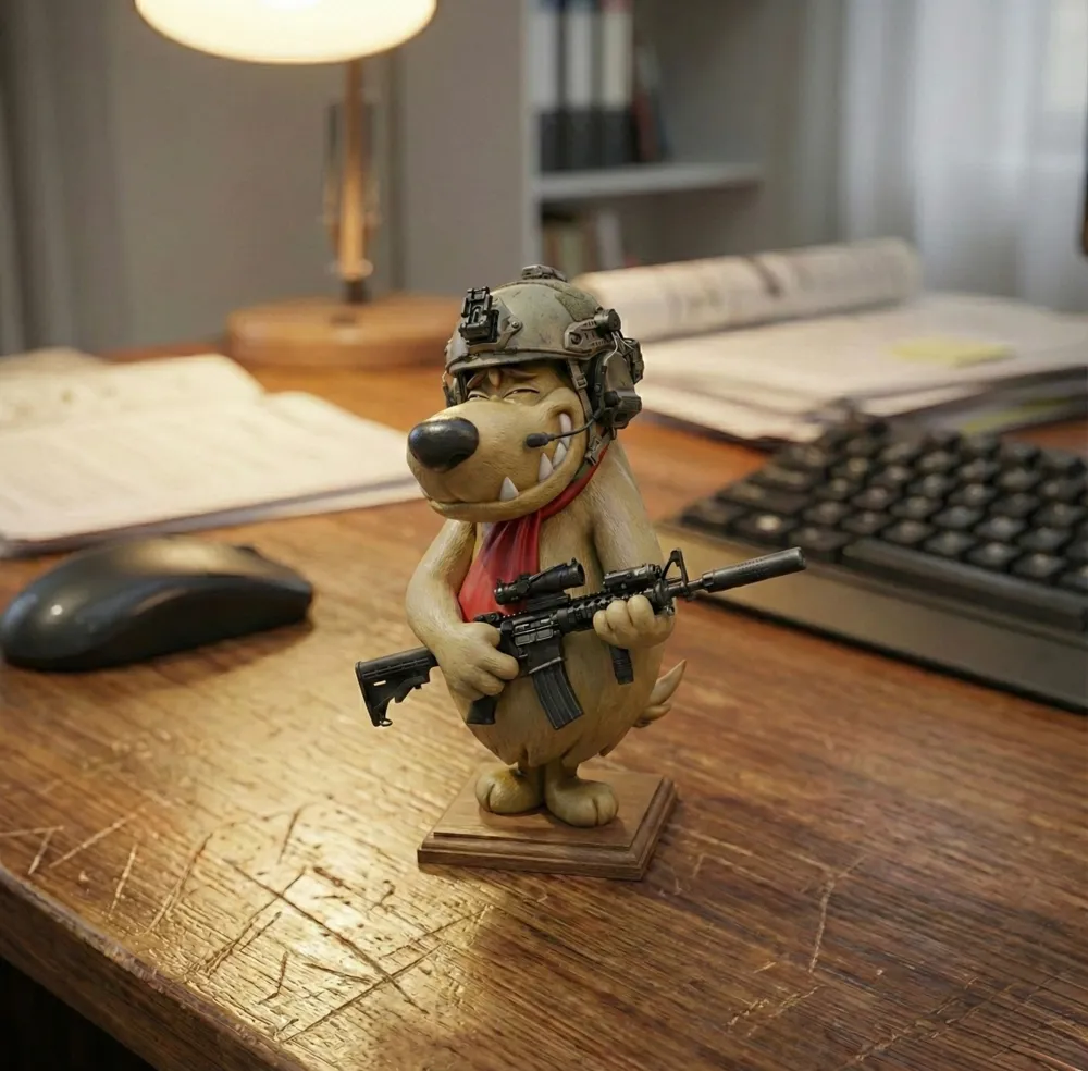 Muttley Team 6 - Free 3D Print Model - MakerWorld
