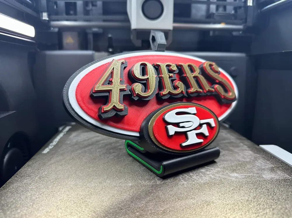 SF 49ers Pendant by PrintsByJare3D MakerWorld: Download Free 3D Models