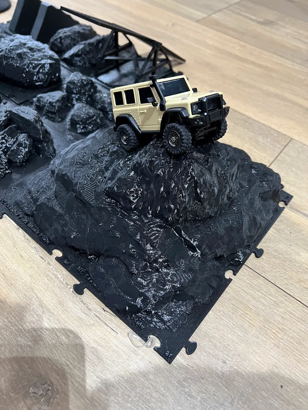 Micro Rock Crawler Park Track - Large Rock - Free 3D Print Model ...