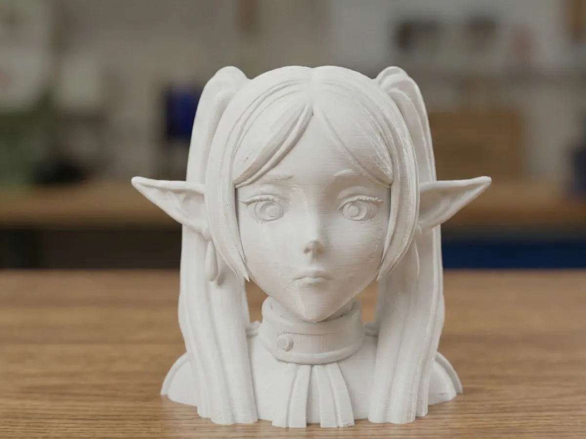 Frieren Bust 3D Print Model 166 - Free 3D Print Model - MakerWorld