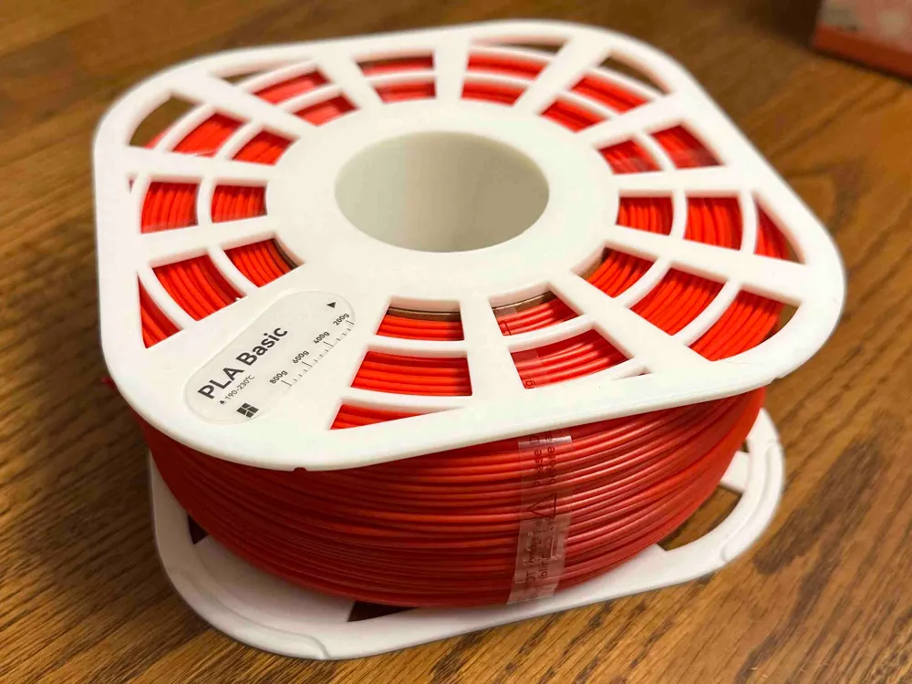 EZ Load Spool for A1 Mini with filament clip by Ted Marshall - MakerWorld