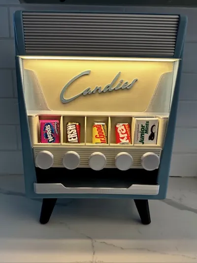 RetroBites Vending Machine - Free 3D Print Model - MakerWorld