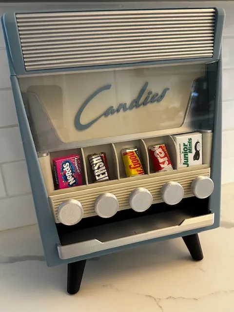 RetroBites Vending Machine - Free 3D Print Model - MakerWorld