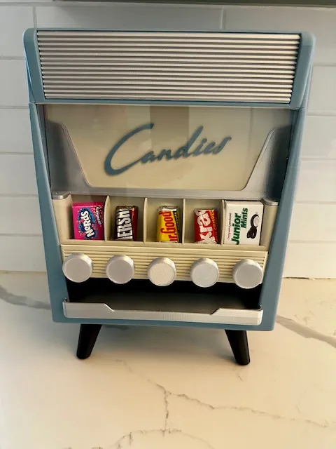 RetroBites Vending Machine - Free 3D Print Model - MakerWorld