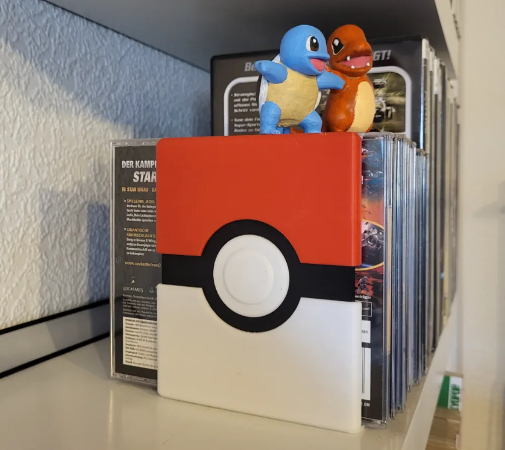 Pokemon Pokeball Bookend Remixed by N405 - MakerWorld