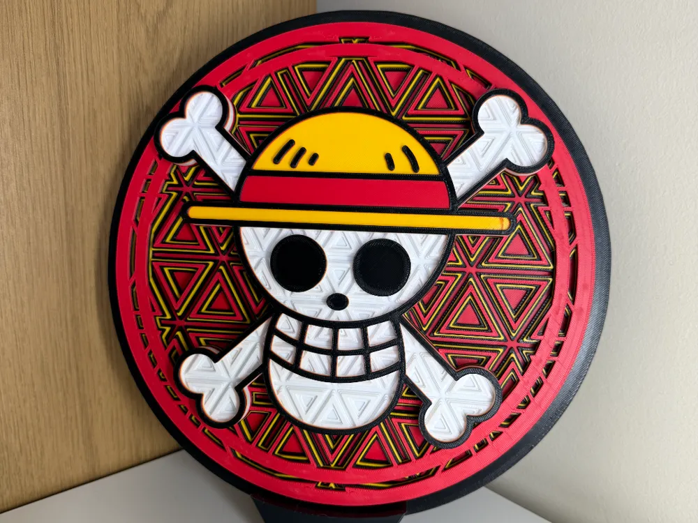 One Piece Mosaic by Luke's 3D Prints MakerWorld: Download Free 3D Models