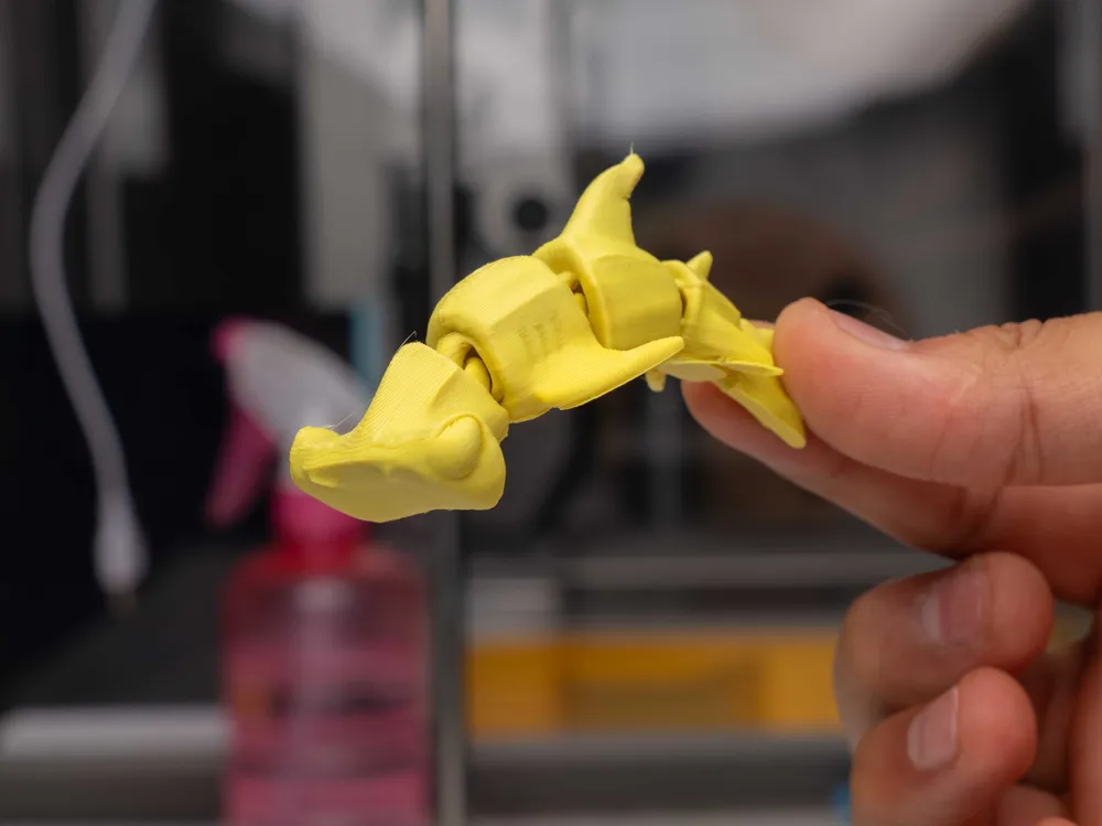 Flexi Hammerhead Shark - Free 3D Print Model - MakerWorld